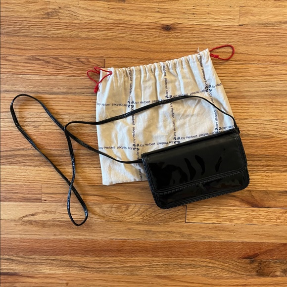 Jay Herbert | Bags | Jay Herbert Vintage Black Patent Leather Snap ...